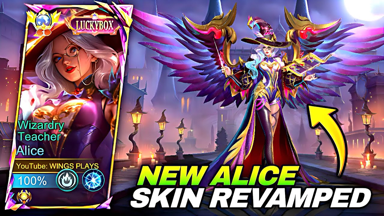THANK YOU MOONTON! 😍 ALICE WIZARDRY TEACHER REVAMP SKIN IS FINALLY HERE ...