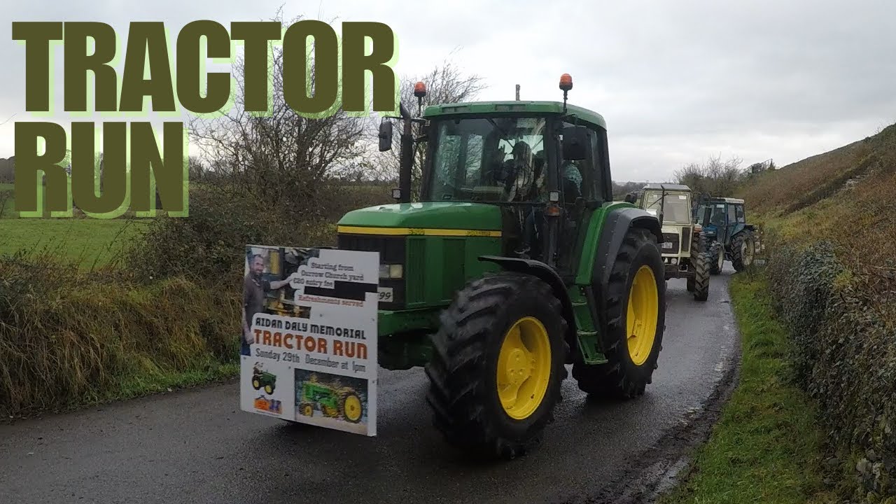 Aidan Daly Memorial Tractor Run 2024 - YouTube