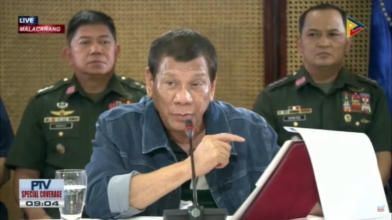 LIVESTREAM: President Duterte announces measures against COVID-19 ...