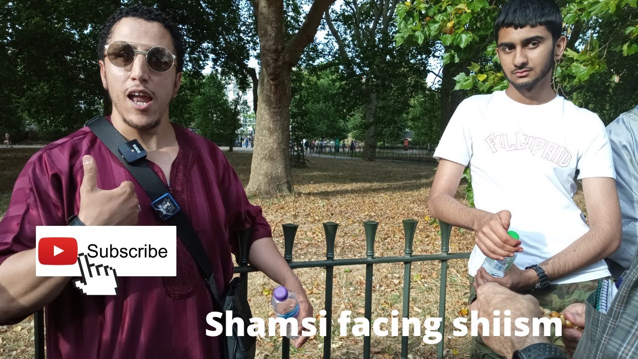 SHAMSI FACE SHIA TO DAY IN SPEAKERS CORNER LONDON 2022 - YouTube