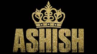 Ashish Name Logo