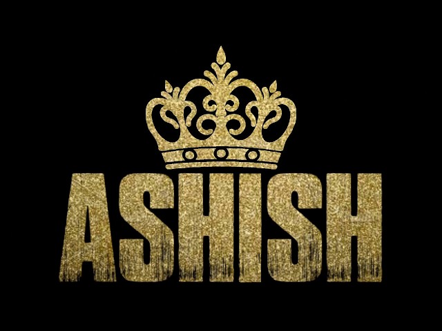 Ashish Name Logo