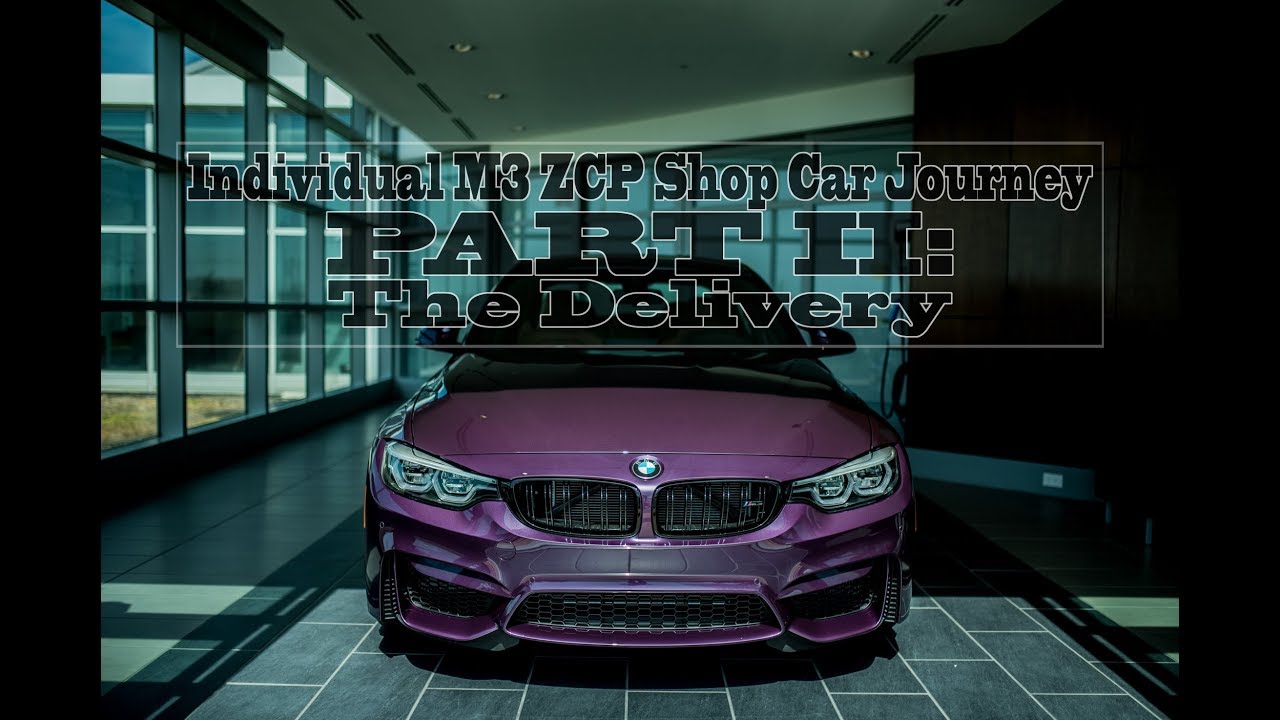 Individual M3 ZCP Shop Car Journey Part II: The Delivery - YouTube