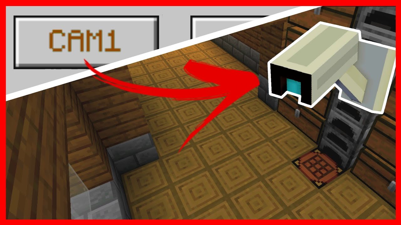 🔴 Como Tener CAMARAS DE SEGURIDAD en Minecraft Bedrock [SIN MODS] - YouTube