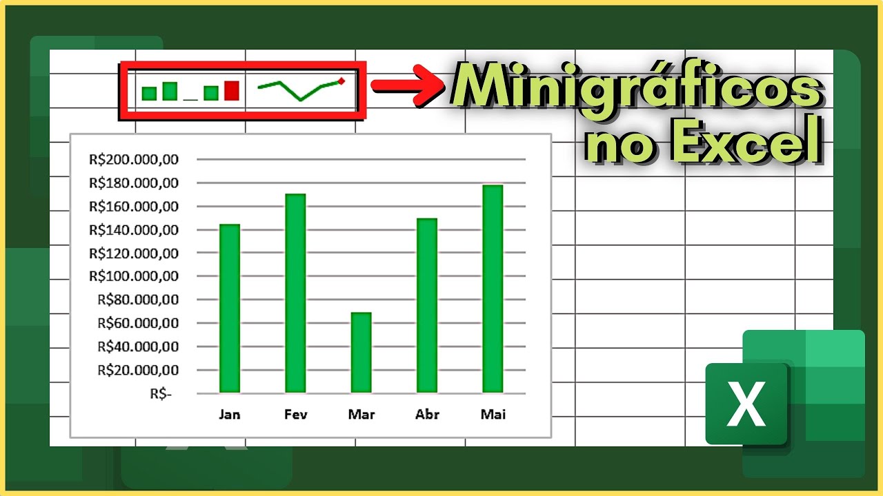 Minigráficos no Excel | Como fazer 📊📈 - YouTube