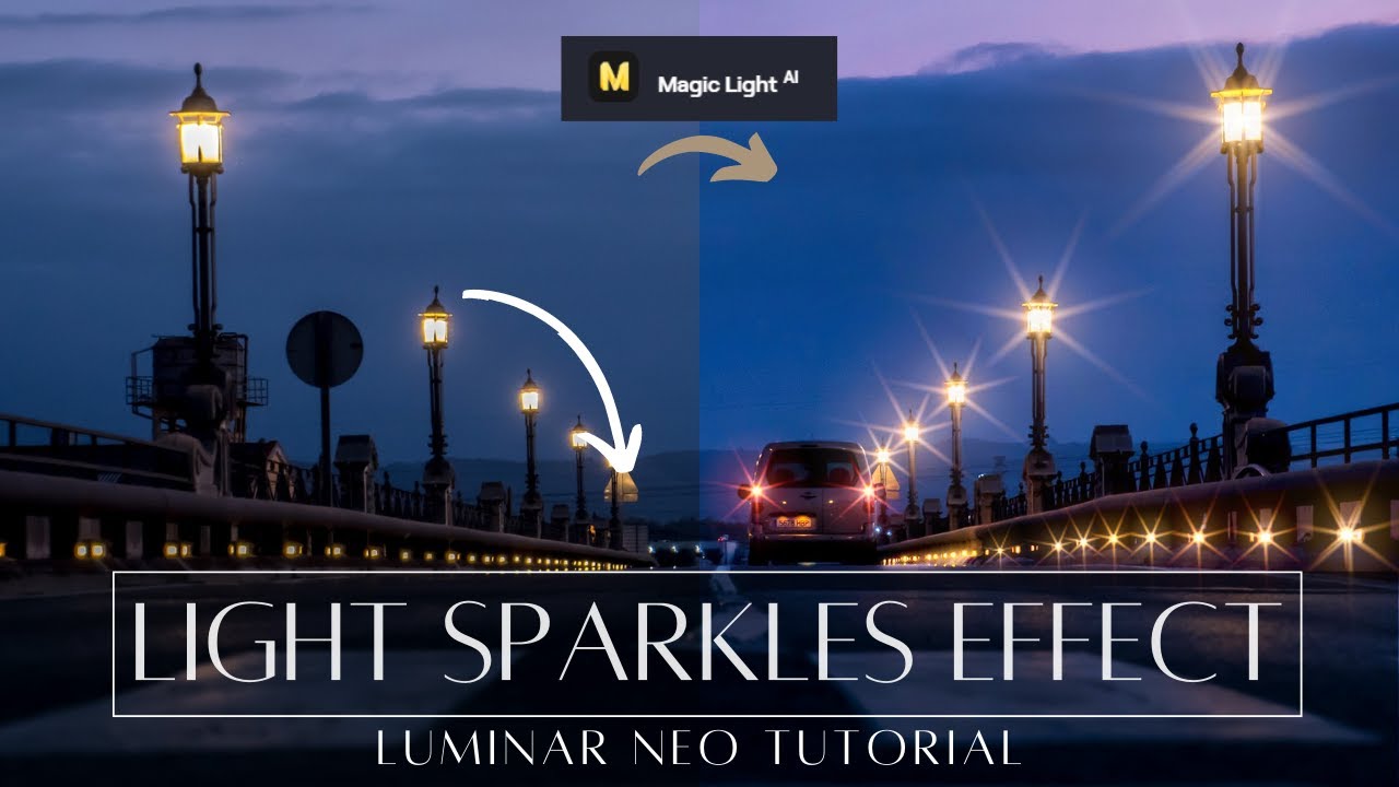 👉🏽Add amazing LIGHT SPARKLES effects to your PHOTOS - YouTube