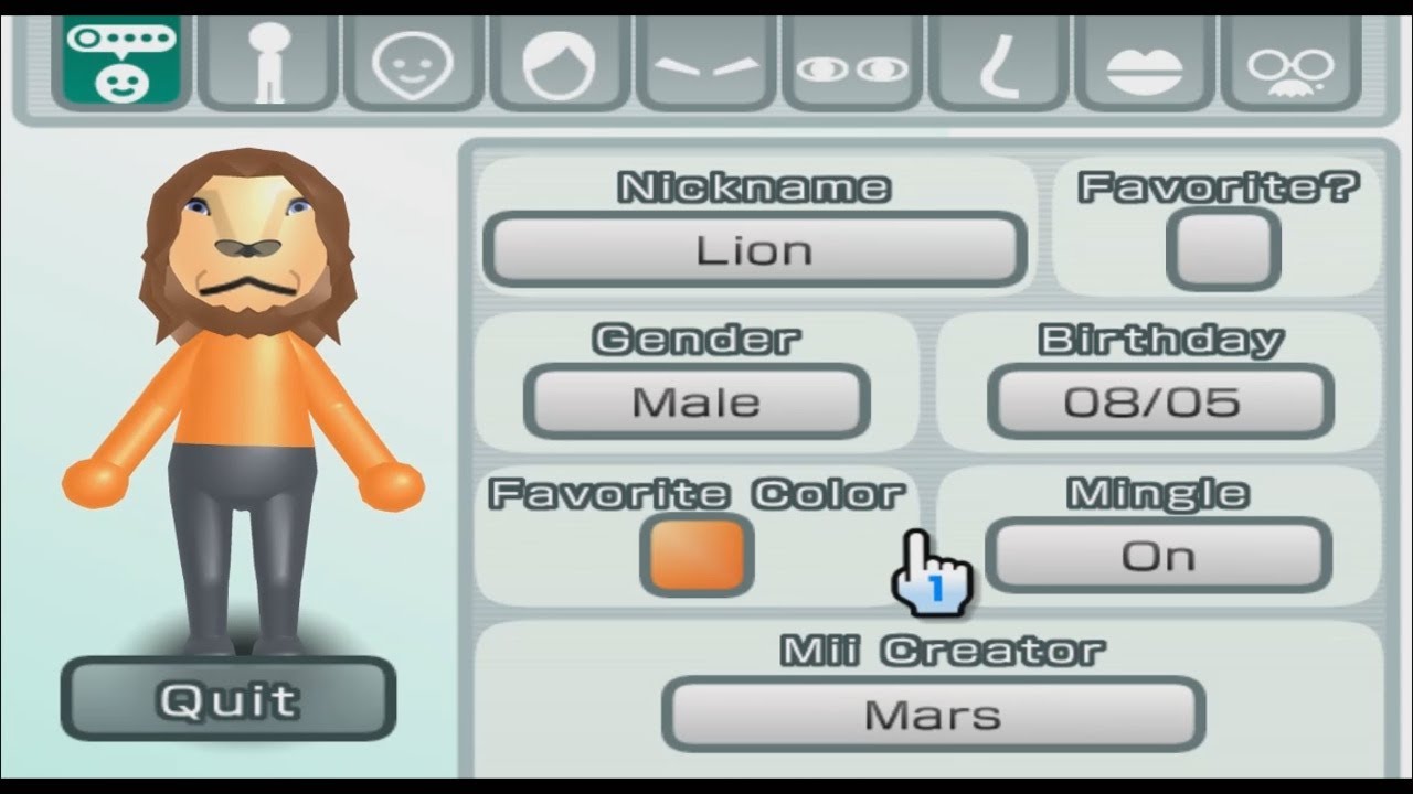 Lion - Mii 742 - YouTube