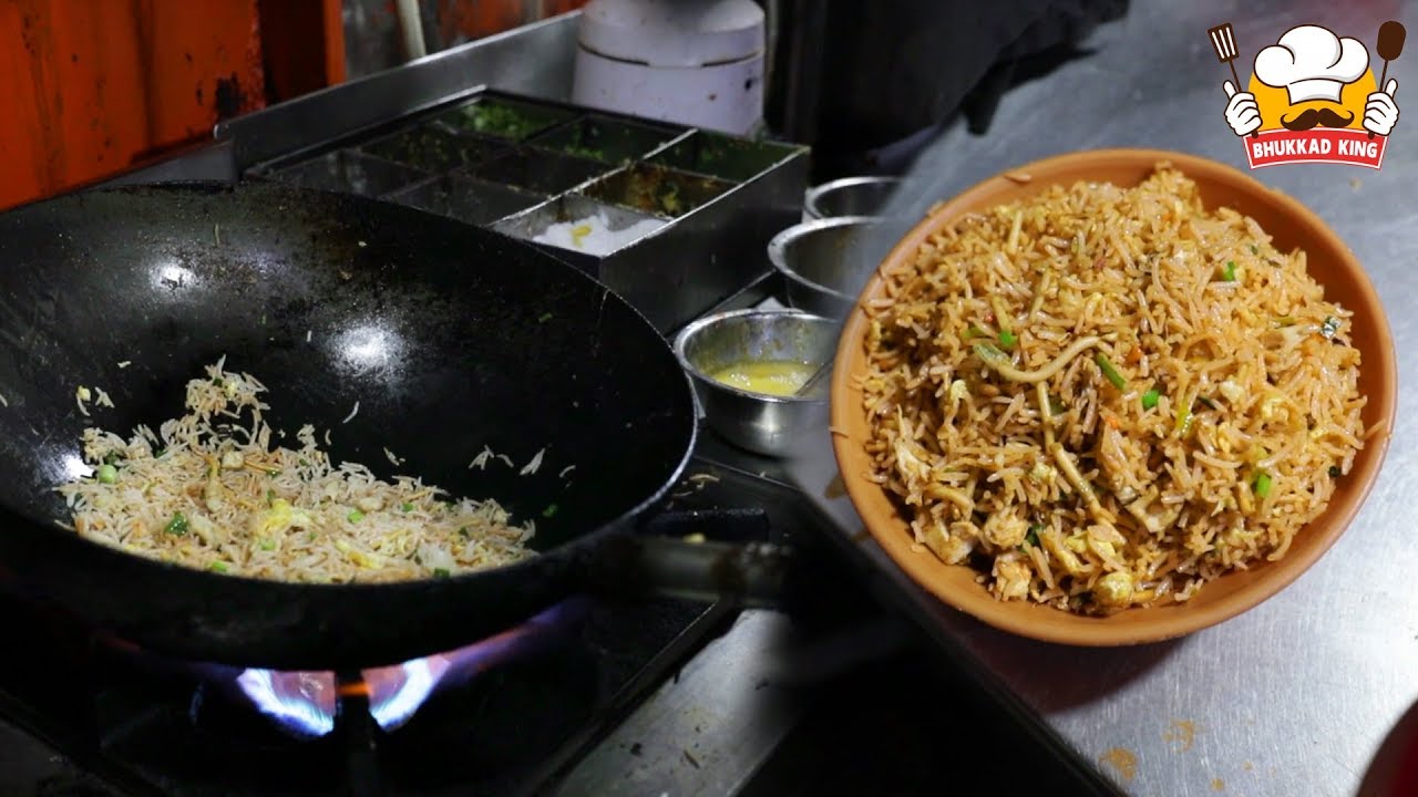 Chicken Chopper Fried Rice | Made Under 5 Minutes | Mumbai Street Food ...