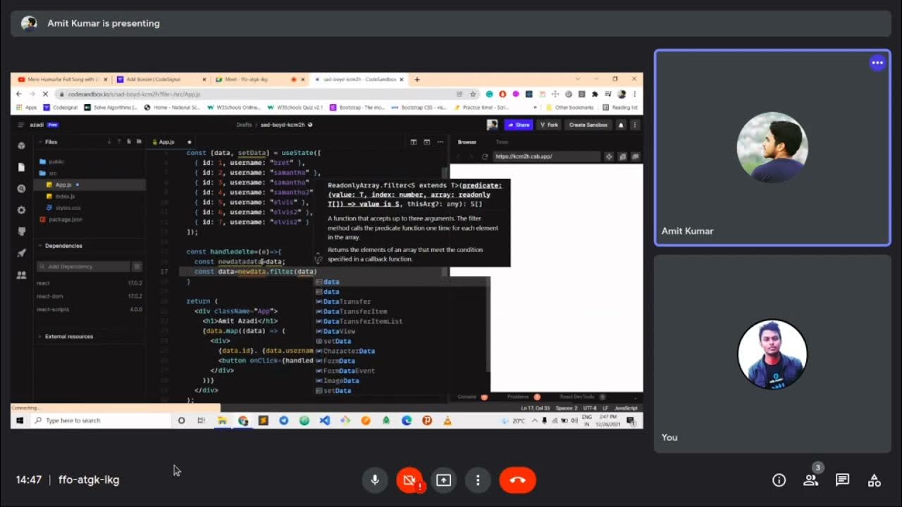 Beginner React.js Coding Interview | Part 1 - YouTube