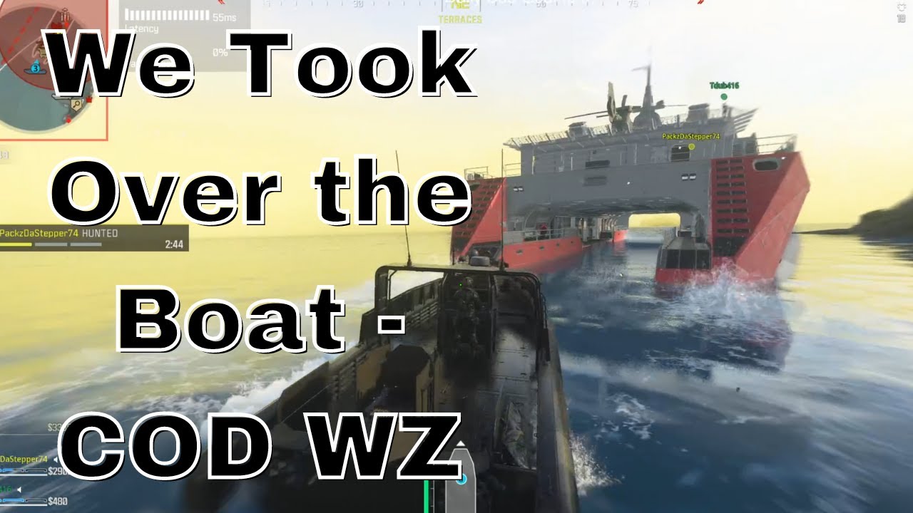 We Took Over the Boat - Call of Duty Warzone - Resurgence - YouTube