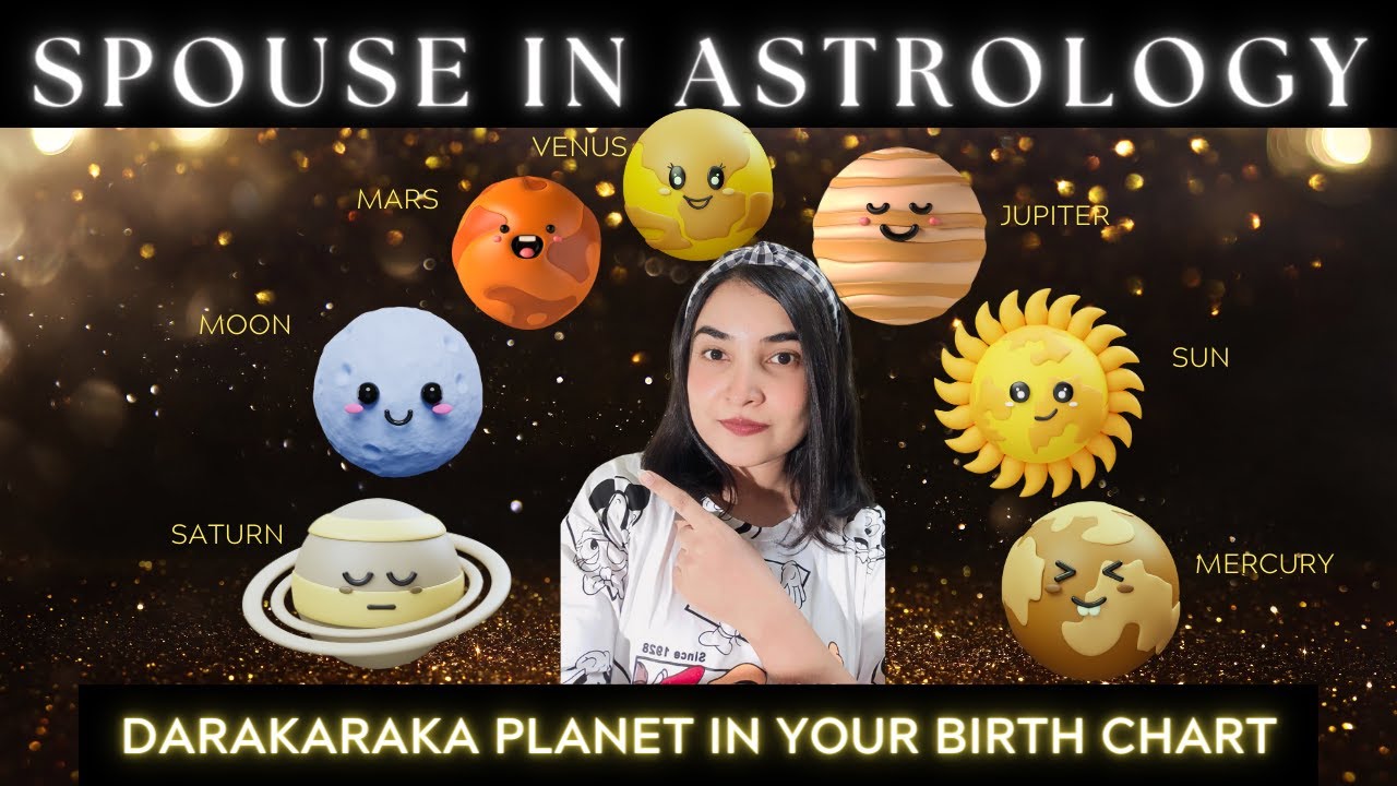 PLANETS AS DARAKARAKA by Ace Empress #astrologer #vedicastrology # ...