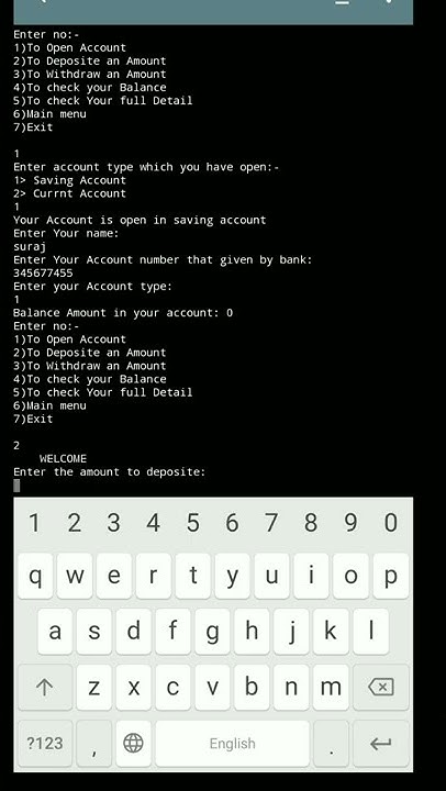 project||bank management system ||c++ - YouTube