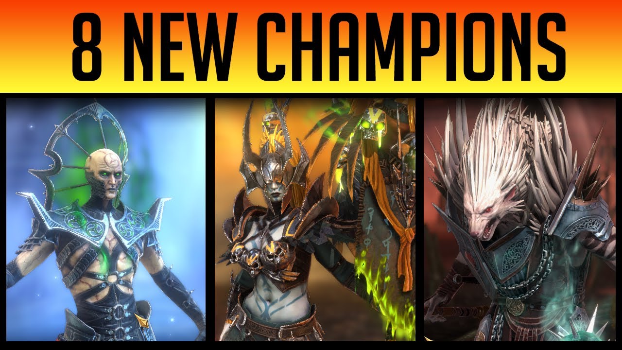 🚨NEW PATCH🚨BRINGS 4 NEW LEGENDARY & 4 NEW EPIC CHAMPIONS #test server ...