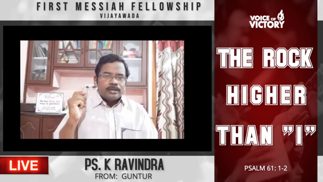 Lead me to the Rock || Pastor K. Ravindra Kumar - YouTube