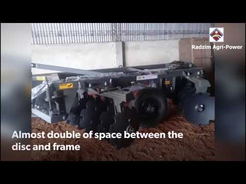 Inroda Super Disc Harrow - YouTube