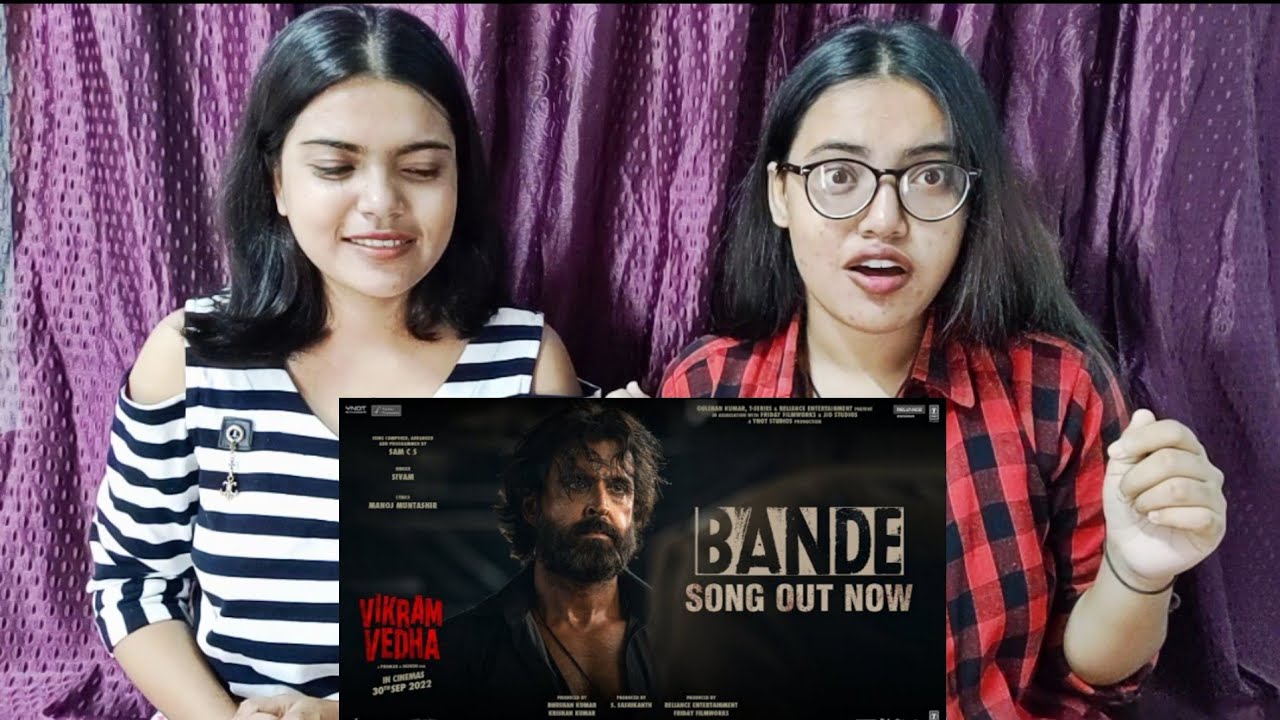 Bande - Vikram Vedha Reaction | Hrithik Roshan,Saif Ali Khan,Pushkar ...