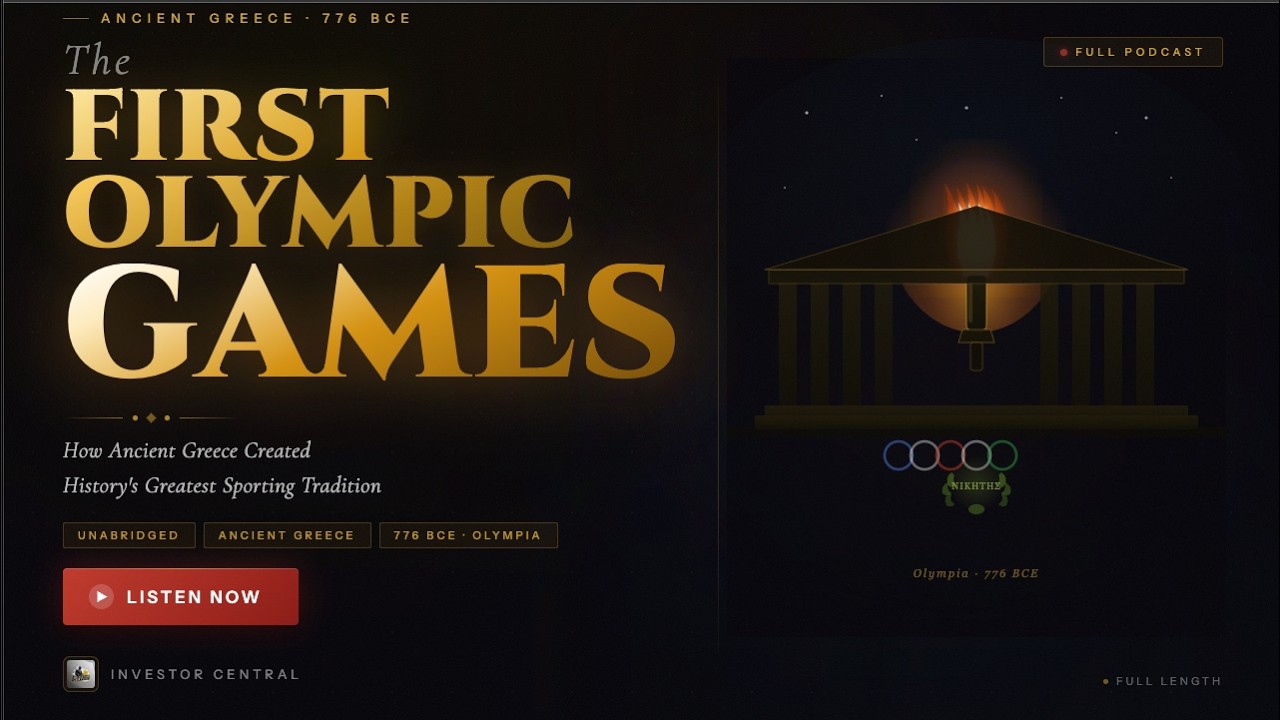 The First Olympic Games: How Ancient Greece Created History's Greatest ...