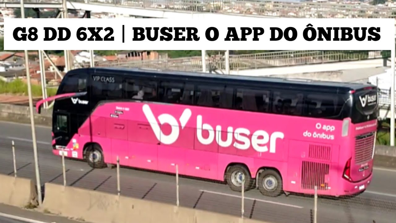 G8 DOUBLE DECKER DD 6X2 DA BUSER O APP DO ÔNIBUS | BR 381 FERNÃO DIAS - YouTube