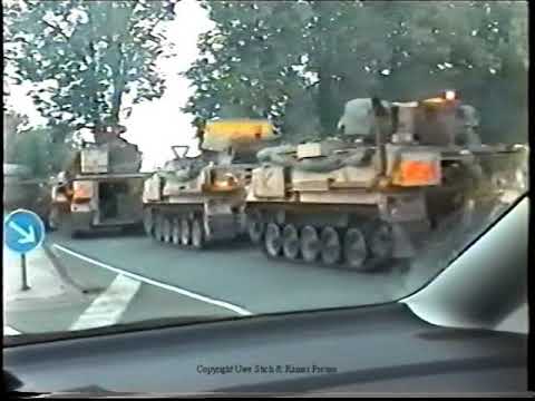 UK Exercise Premier Chain 2004 Manöver Panzer British Army BAOR Land ...