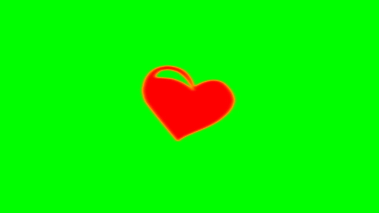 Beating Heart Green Screen Effects ️ - YouTube
