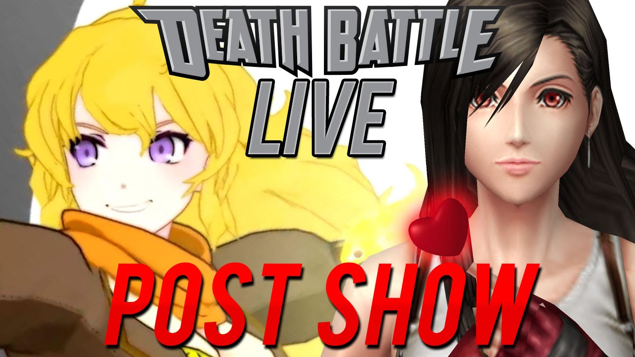 DEATH BATTLE Live - Yang vs Tifa Post-Show - YouTube