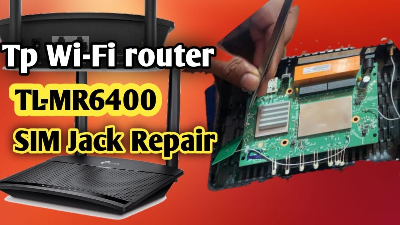 Tp link wi-fi router sim jack kaise replace kare / tp link wi-fi router ...