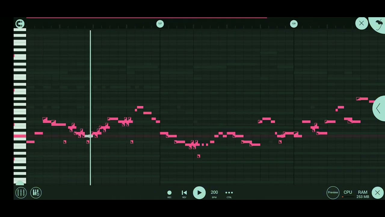 slide notes in fl studio mobile (FNF) - YouTube