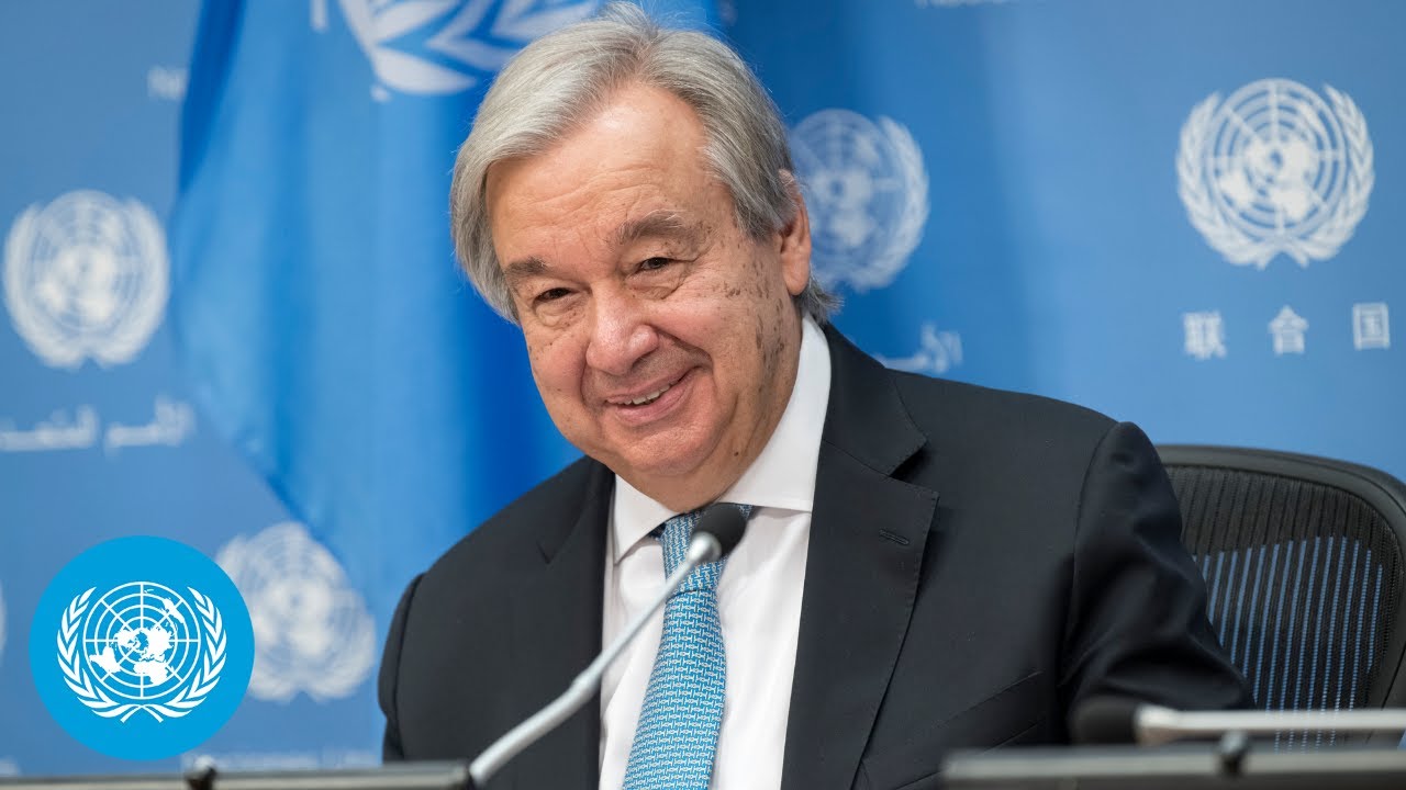 2022 UN Chief's Priorities - Press Conference (21st January 2022 ...