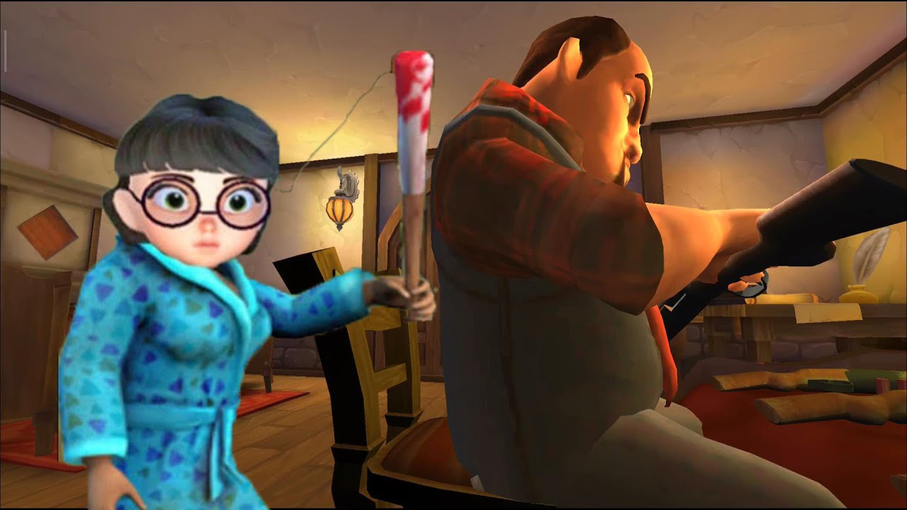 Scary Stranger 3D – New Update New Levels- Gameplay Walkthrough #4 ...