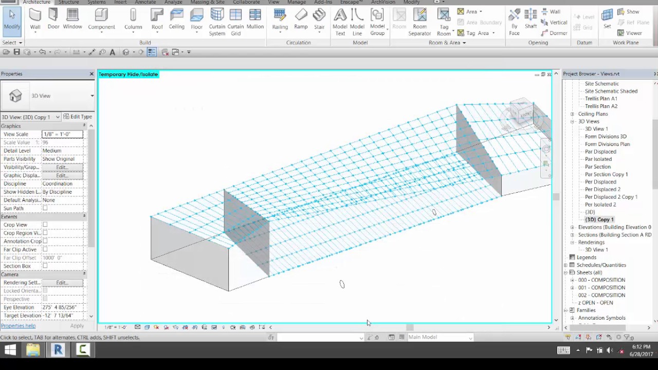 01 Revit View Divided Surface - YouTube