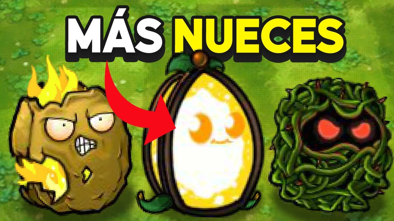 NUEVAS fusiones de NUECES! Parte 2 - PvZ 1 - YouTube