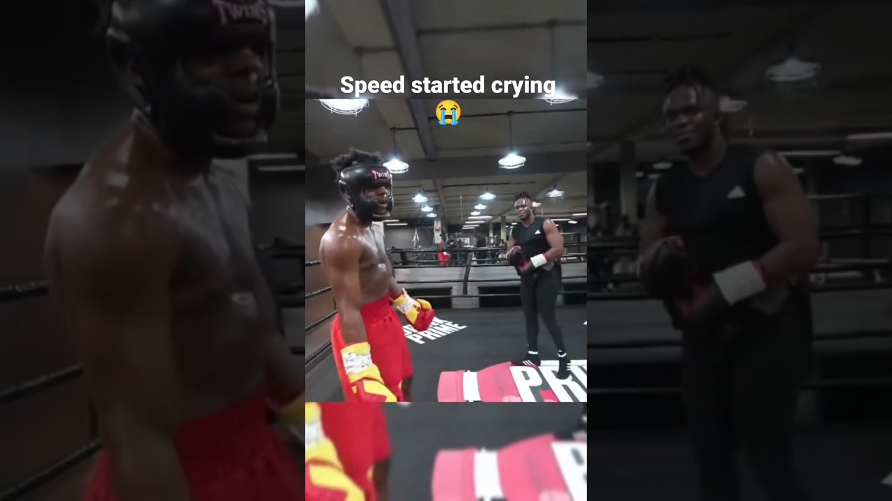 He's still young 🥺 #speed #ksi #sidemen #sparring #shorts - YouTube