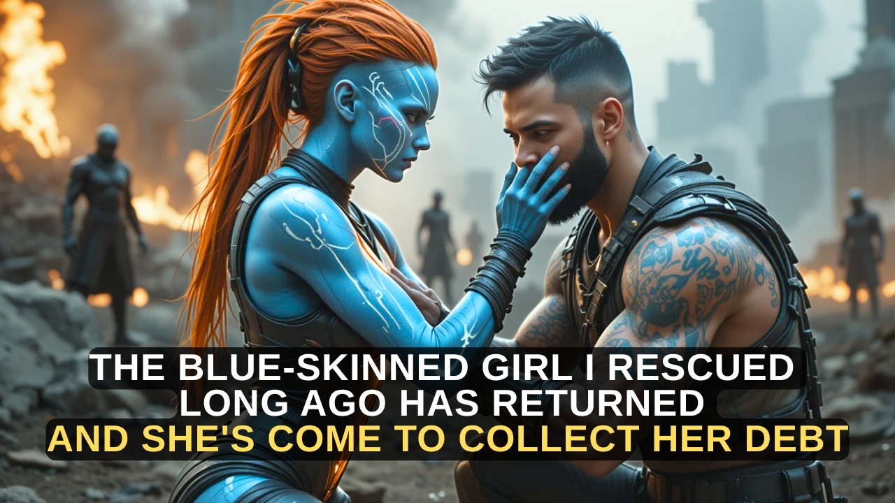 Blue-Skinned Girl I Rescued Long Ago Has Returned - She's Come To ...
