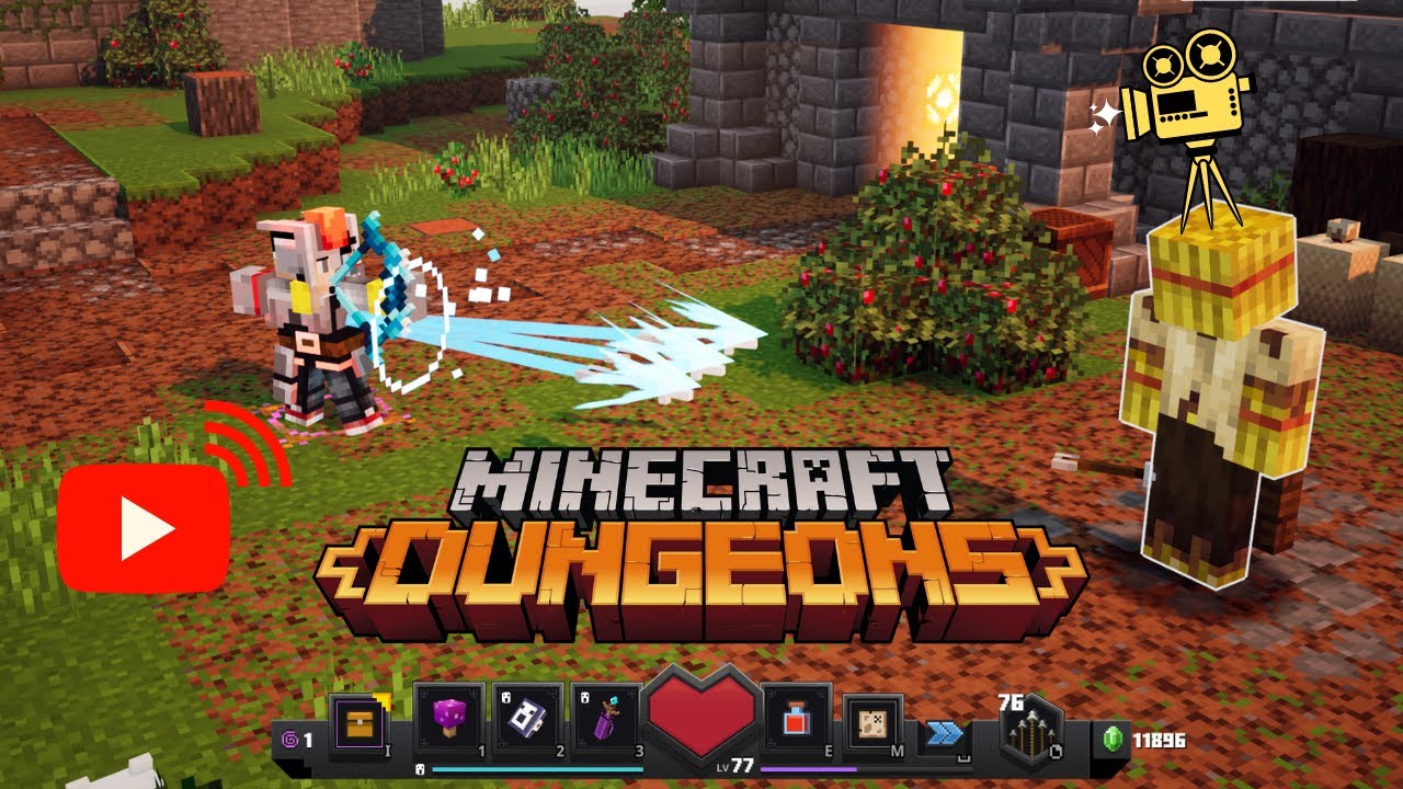 🔴LIVE Minecraft Dungeons - Cloudy Climb, The Tower, And Seasonal ...