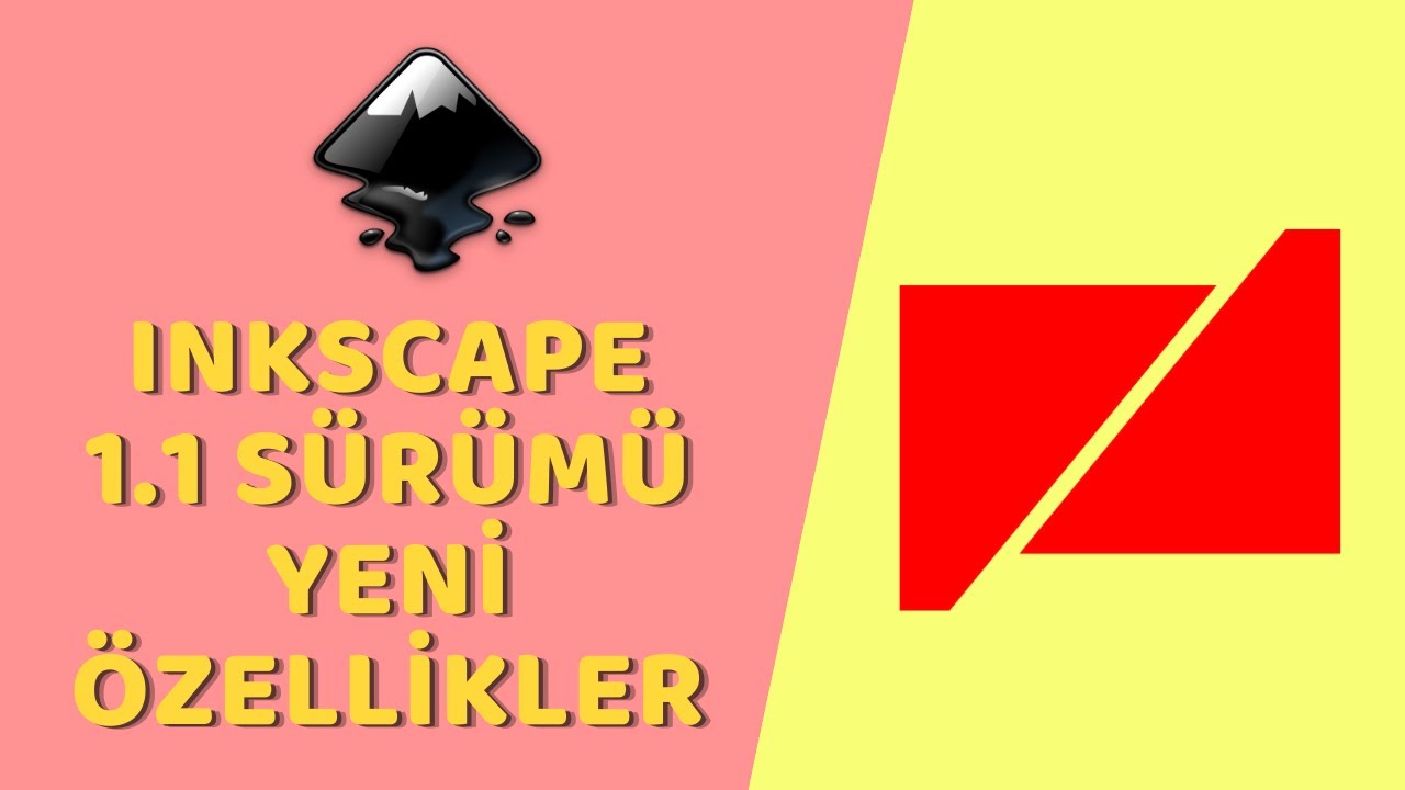 Inkscape - Inkscape 1.1 Yeni Özellikler - YouTube