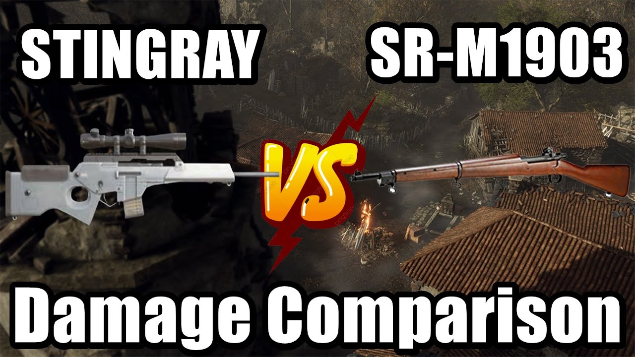 Resident Evil 4 Remake STINGRAY VS SR-M1903 Damage Comparison (LVL 1 VS ...