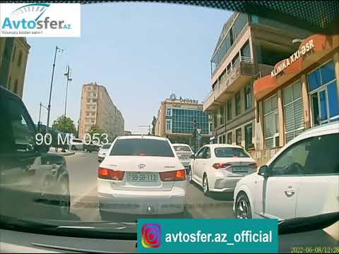 Qayda qanunu saymayan Range Rover sürücüsü