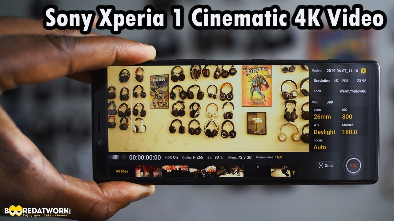 Sony Xperia 1 4k Cinematic Camera Test!!! - YouTube
