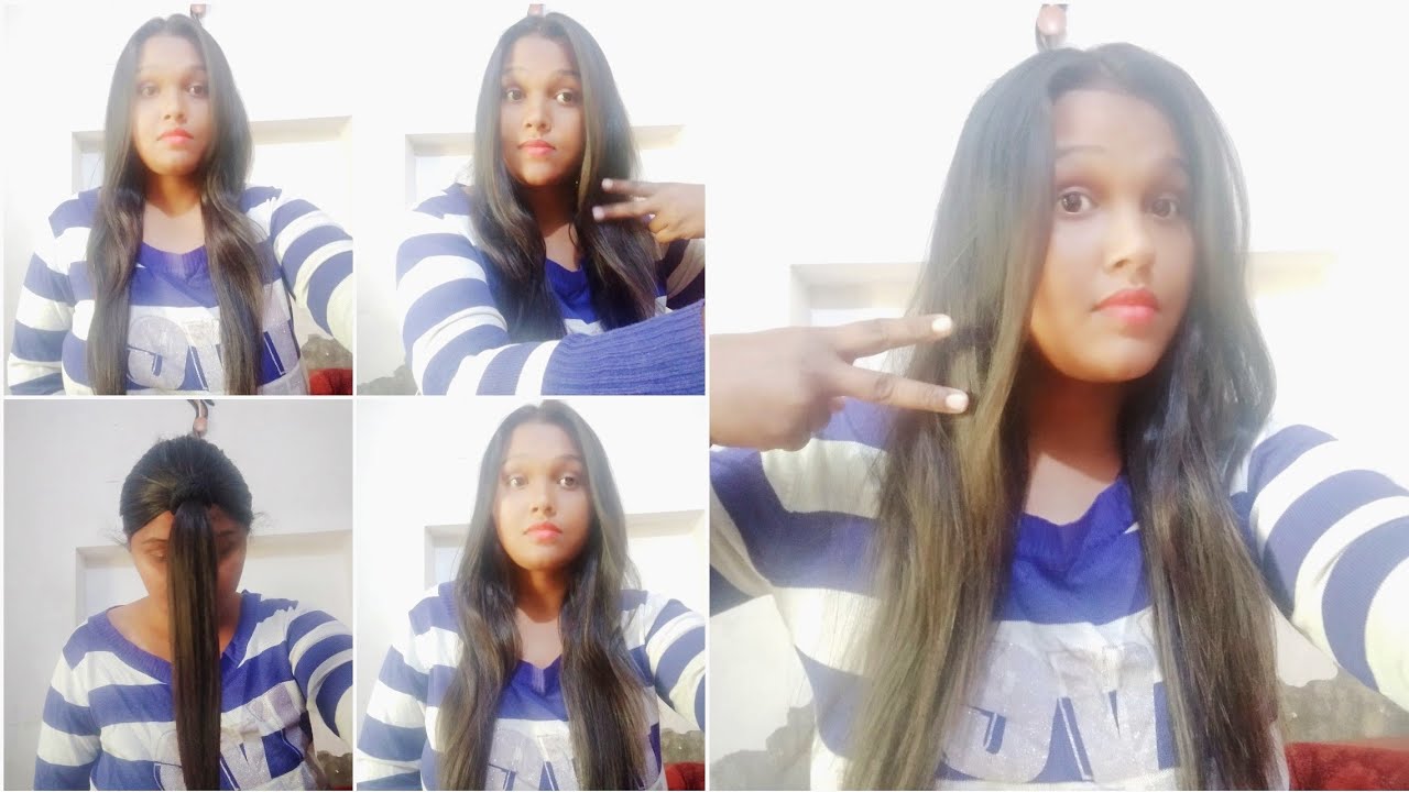 Split ands cut haircut at home haircut video at home - YouTube