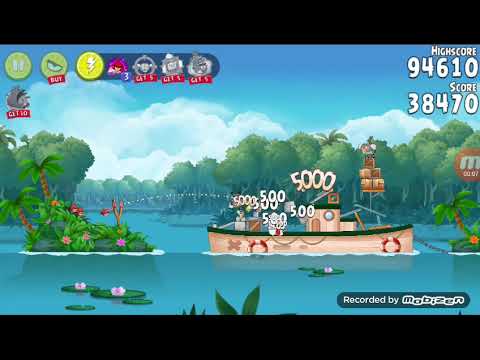 Angry Birds Rio Level 1 Blossom River - YouTube
