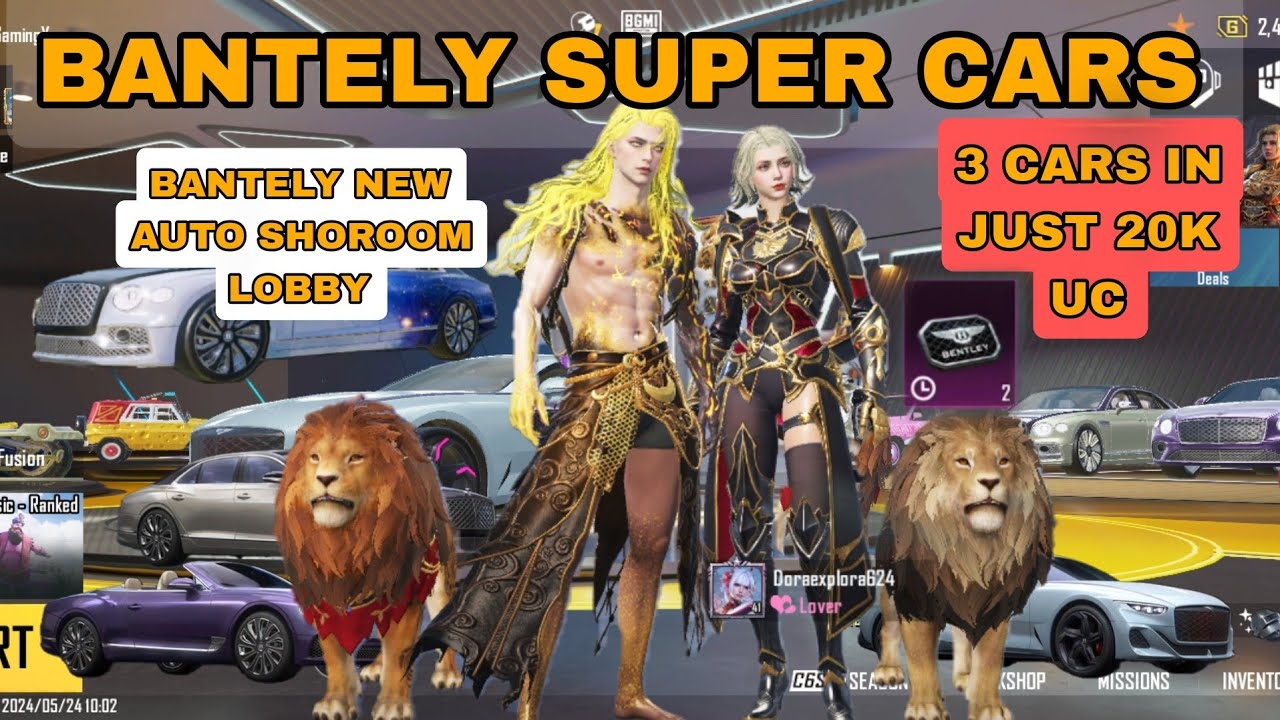 3 BANTELY SUPER CARS😱 IN BGMI IN JUST 20K UC💰 | BGMI | PUBG |# ...