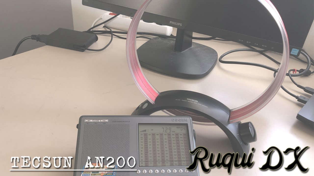 Antena Tecsun AN-200 - Mis Novedades #2 - YouTube