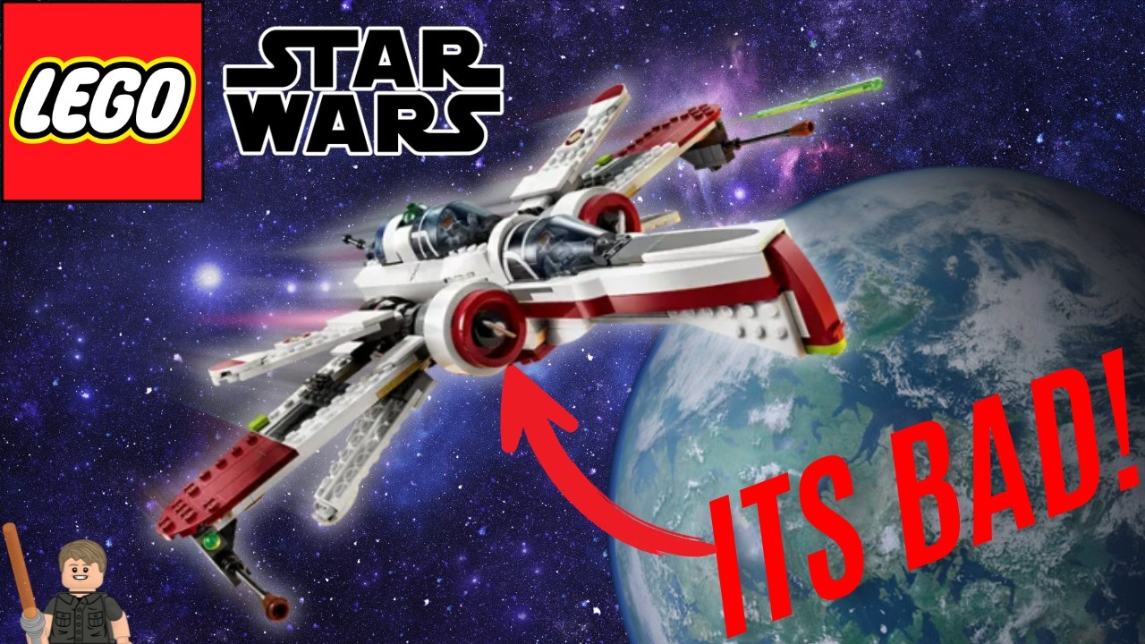 LEGO Star Wars Arc 170 Review! (It's Bad!) Set 75402 - YouTube