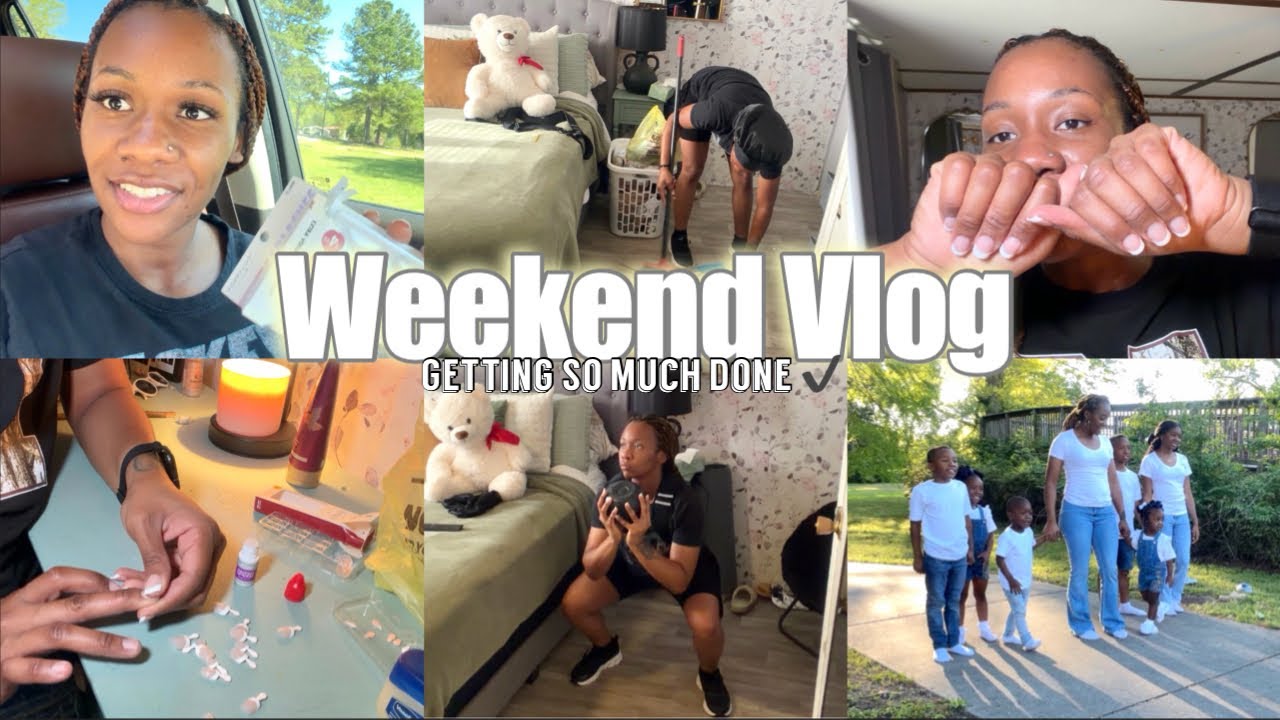 Weekend Vlog| Family Pictures, Exercising, Getting Closer to God, Press ...