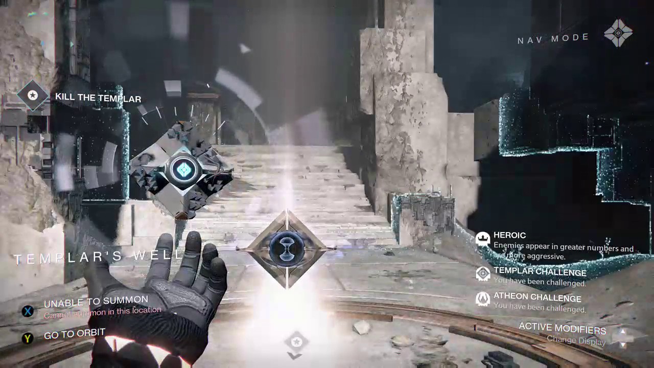 VAULT OF GLASS TEMPLAR CHALLENGE HYPERION TEAM - YouTube