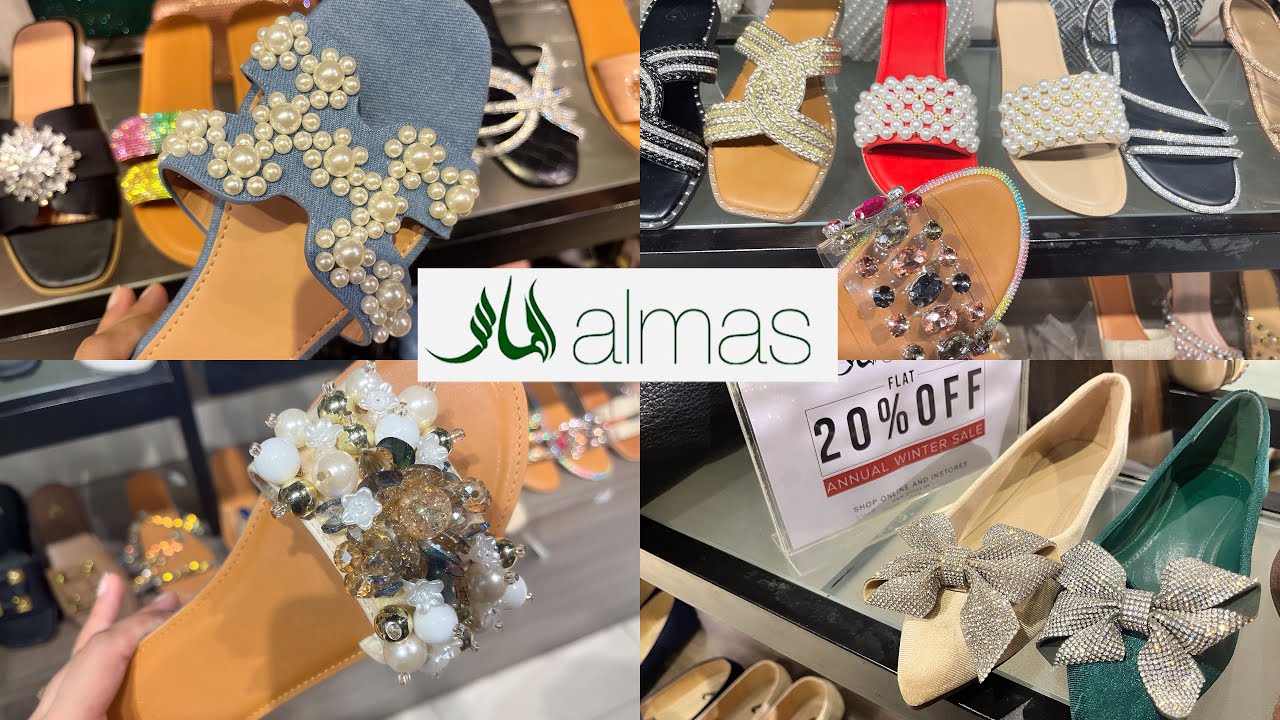 Almas Shoes sale 2024 | Almas shoes Collection | Life with HiraHashaam ...