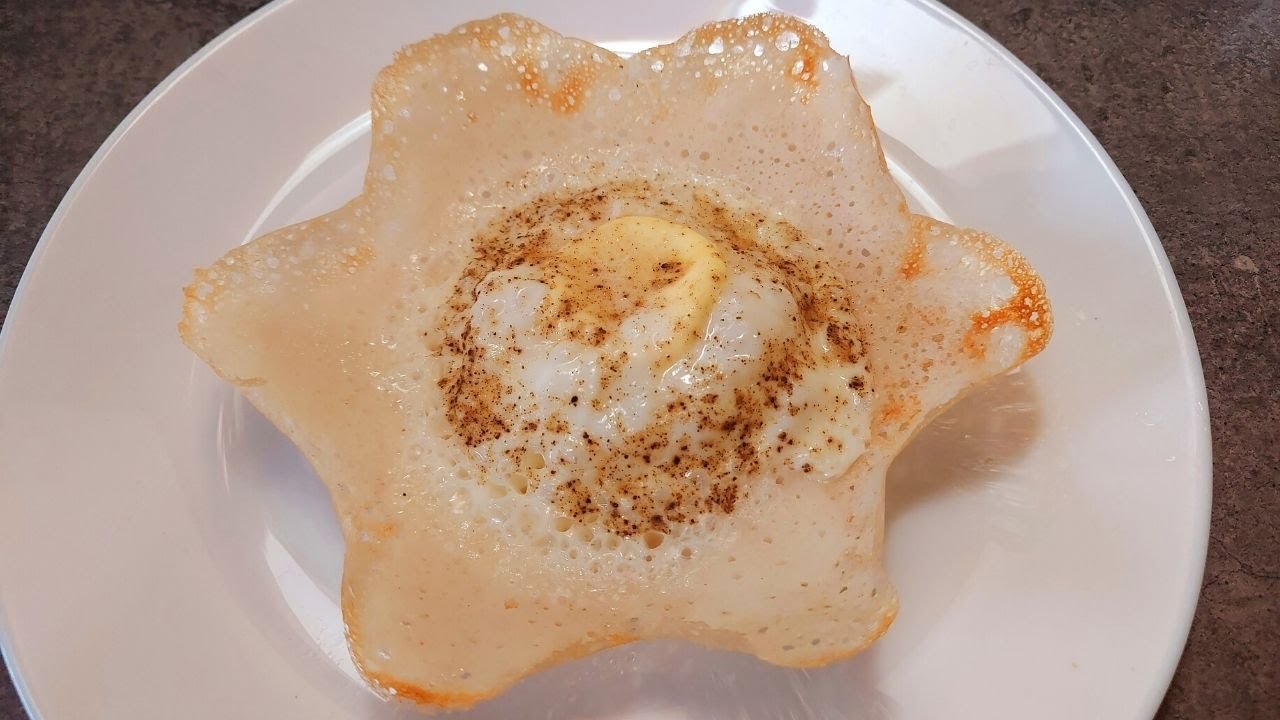 Appam Recipe | Egg Appam | How to make aapam - YouTube