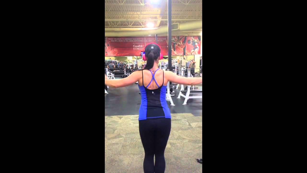 Randi Kennedy Fitness - Cable Rear Delt Fly - YouTube