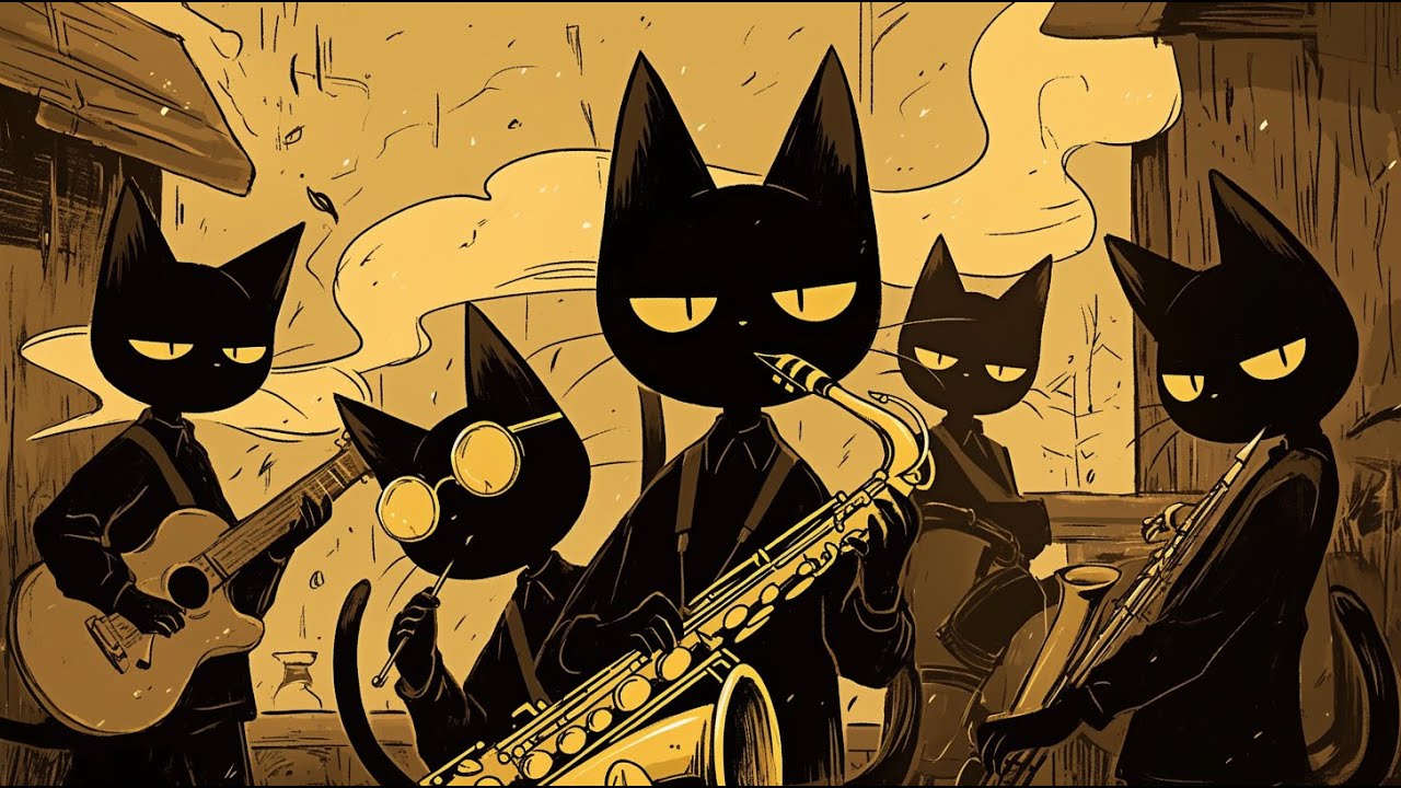 Smoky Black Cats & Cool Bass Night - YouTube