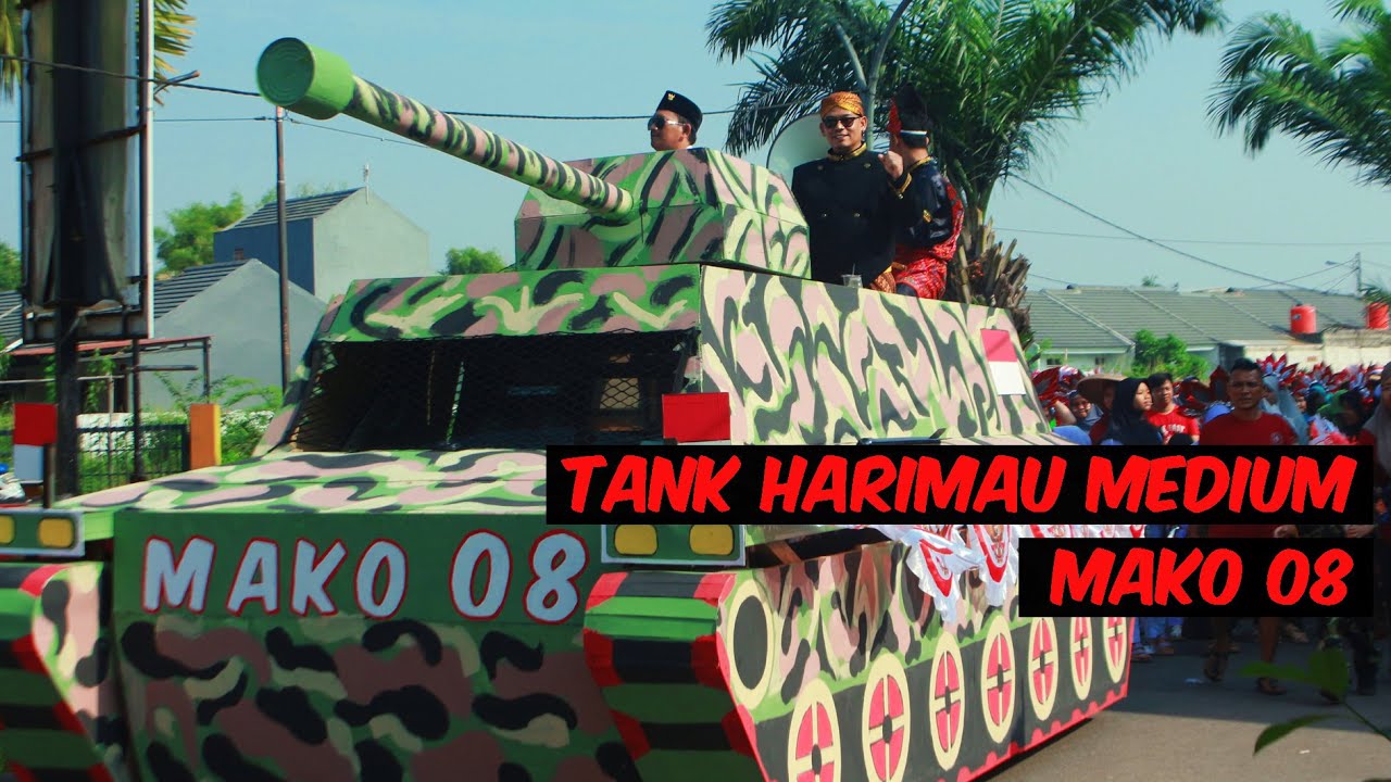 how to build a harimau medium tank || tank harimau medium || mako 08 ...